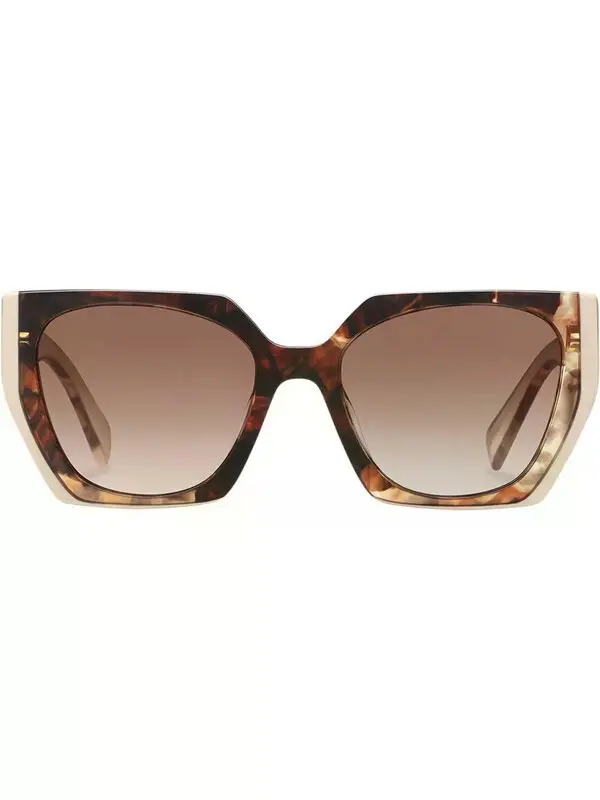 Prada Square Frame Sunglasses - Brown