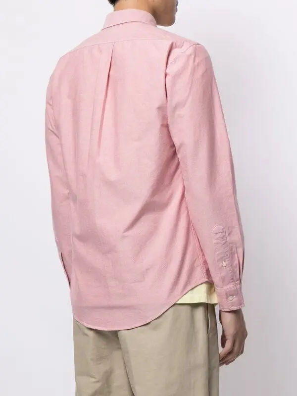 Polo Ralph Lauren Embroidered-design Long-sleeve Shirt - Red