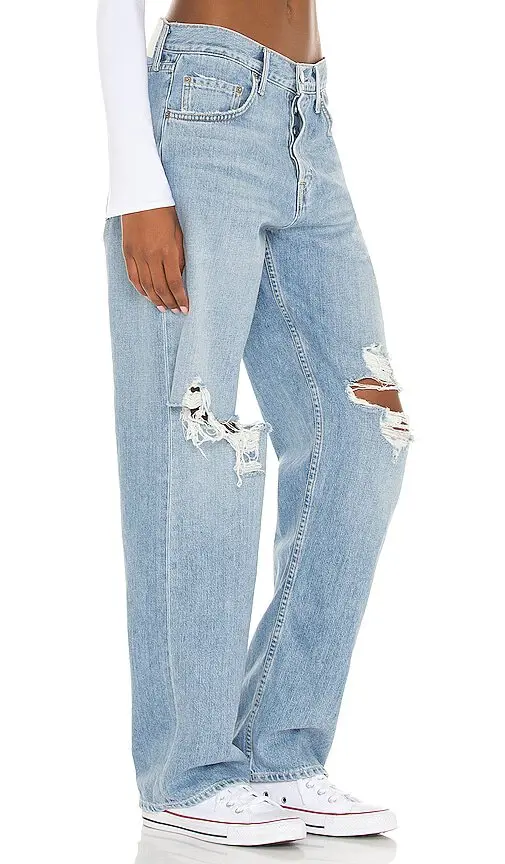 GRLFRND Bella Low Rise Boyfriend Jeans - Fairfax