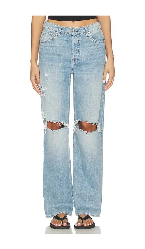 GRLFRND Bella Low Rise Boyfriend Jeans - Venice Blvd