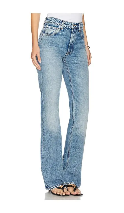 GRLFRND Melanie High Rise Boot Cut Jeans - Beverly Blvd