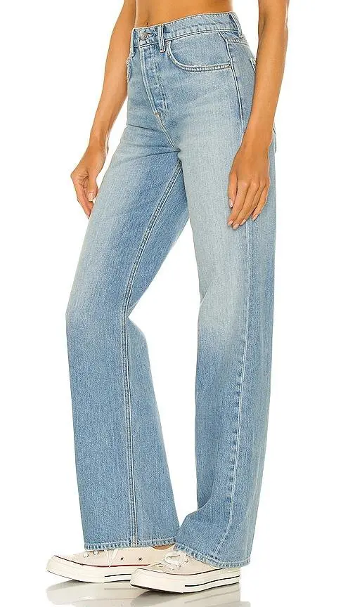 GRLFRND Brooklyn High-rise Straight Jeans - Miracle Mile