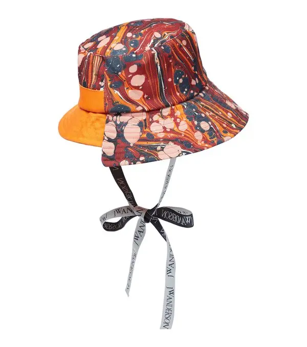 JW Anderson Printed Asymmetric Bucket Hat