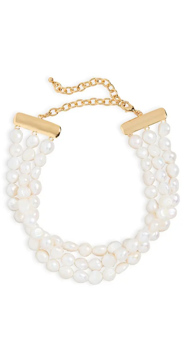 Cult Gaia Nora Choker - Pearl