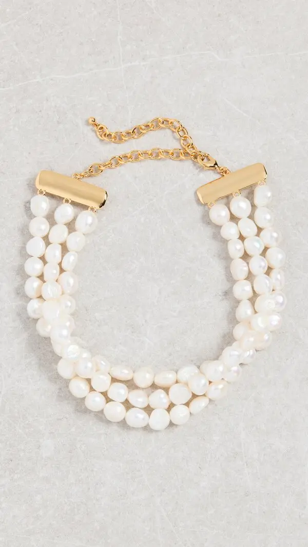 Cult Gaia Nora Choker - Pearl