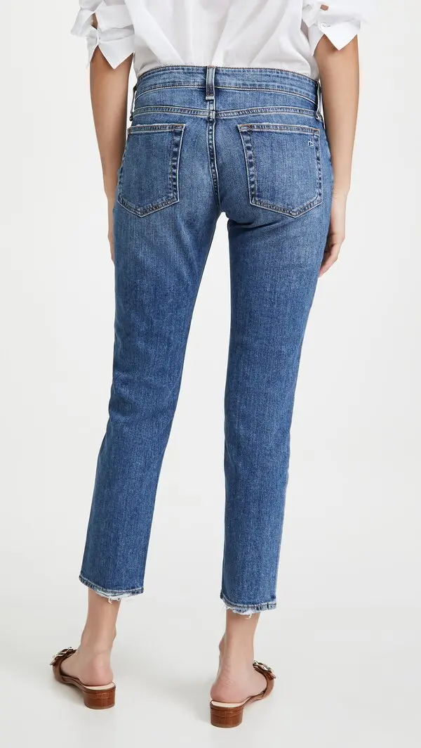 Rag & Bone Dre Low Rise Slim Boyfriend Jeans - Julienne