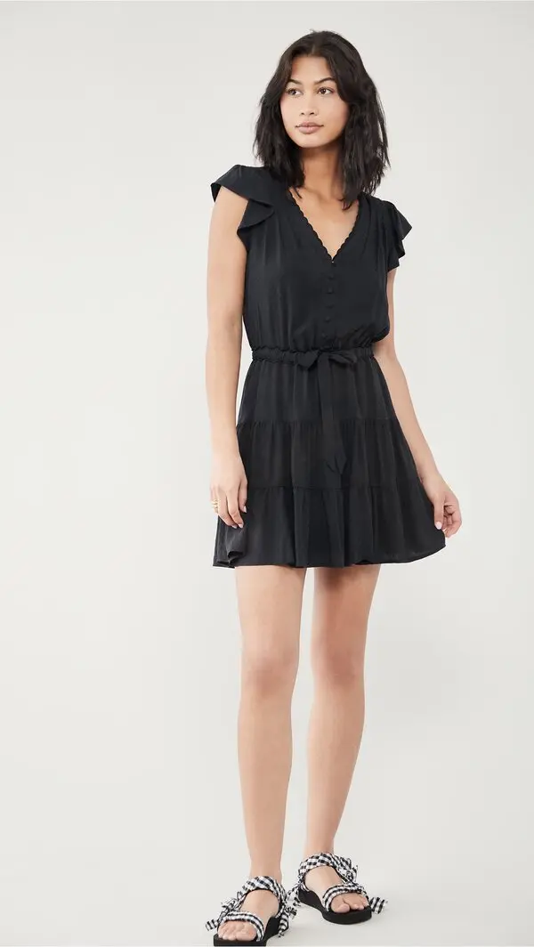 Paige Rosalee Tiered Mini Dress