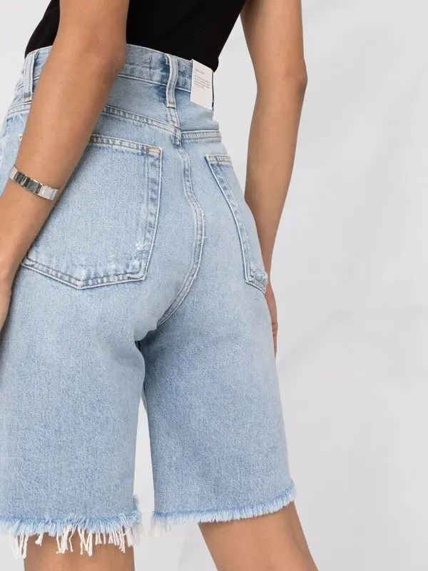 AGOLDE High-rise Knee-length Jeans