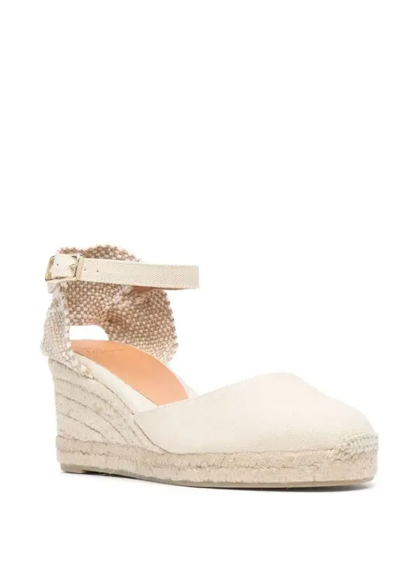 CastaÑer Carol Wedge Espadrilles - Neutrals