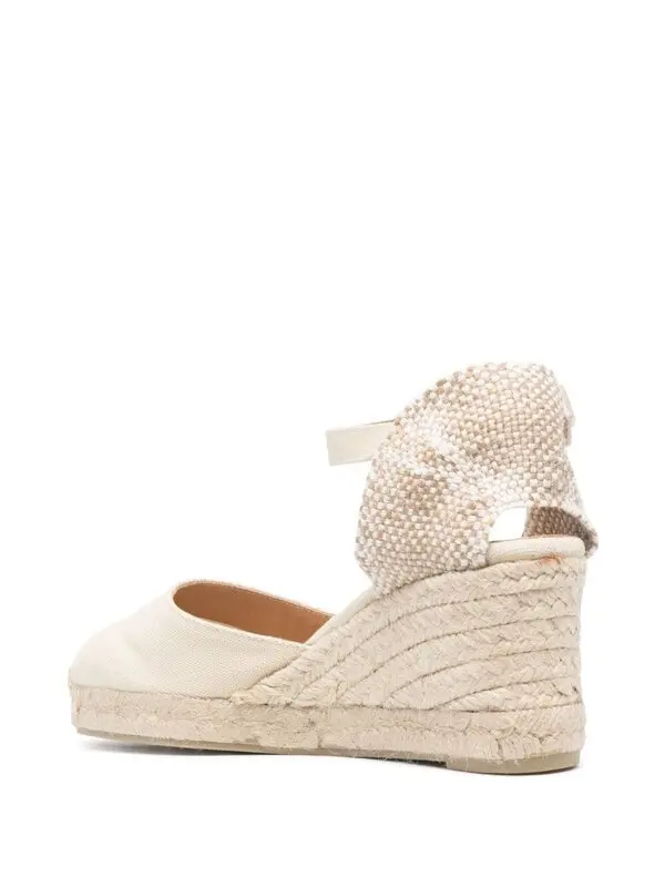 CastaÑer Carol Wedge Espadrilles - Neutrals