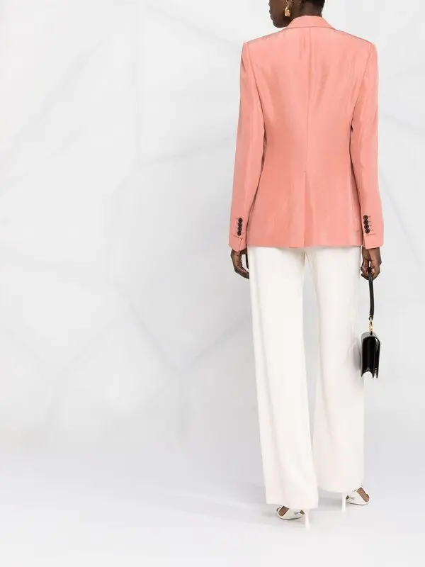 TOM FORD Single-breasted Tailored Blazer - Pink