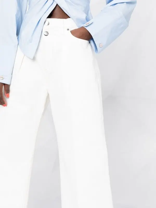 FRAME Wide-leg Jeans