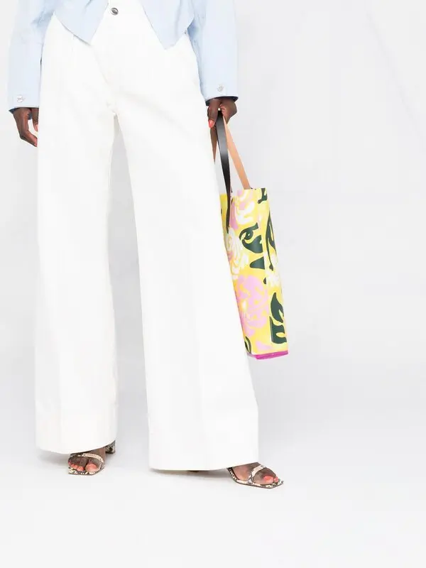 FRAME Wide-leg Jeans