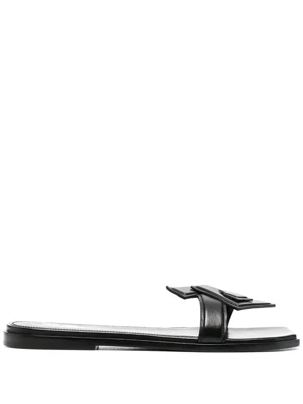 Off-White Arrows-motif Sandals - Black