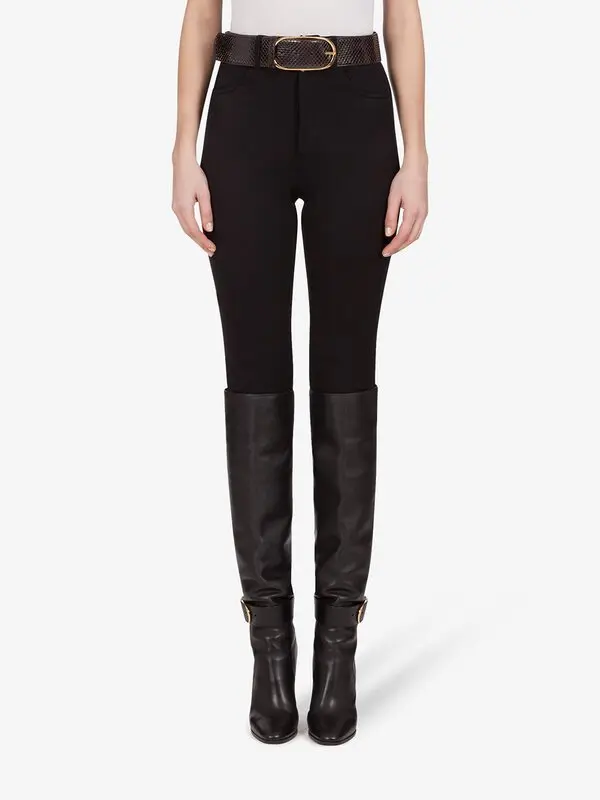 Dolce & Gabbana Cavalry-twill Leggings