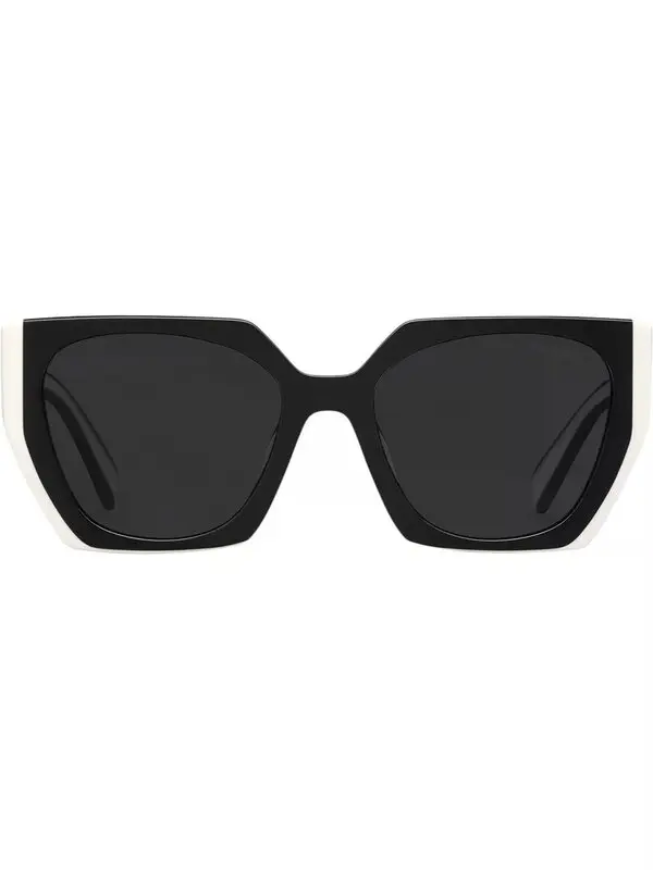 Prada Rectangle-frame Sunglasses - Black