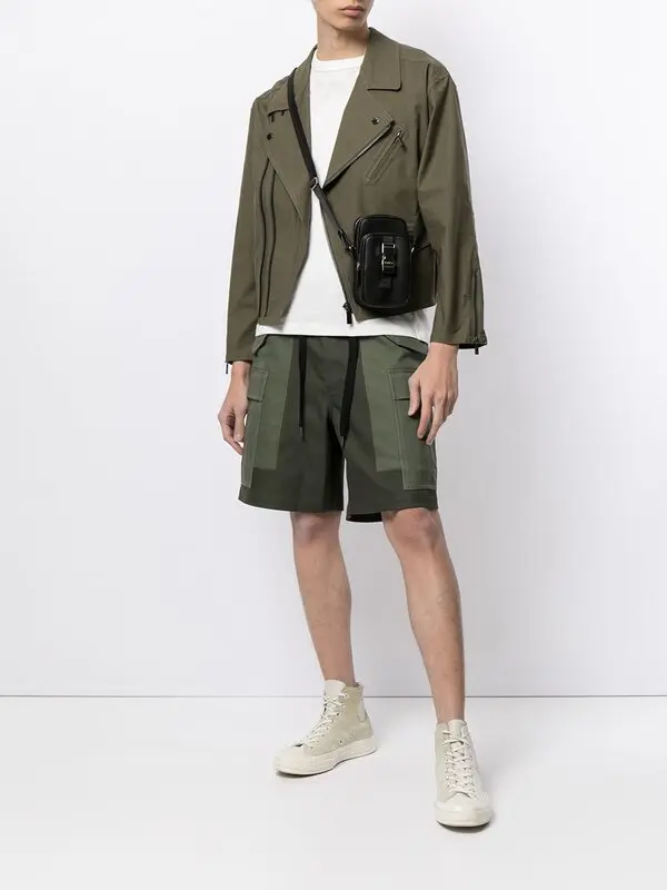 PORTS V Wide Lapels Biker Jacket