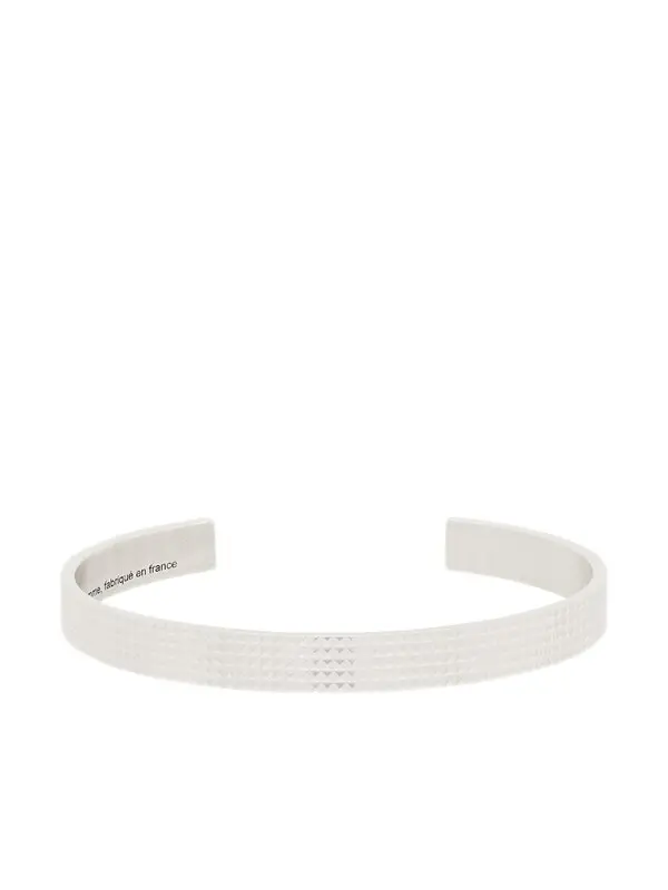 Le Gramme Le 23g Polished Guilloché Bracelet - Silver