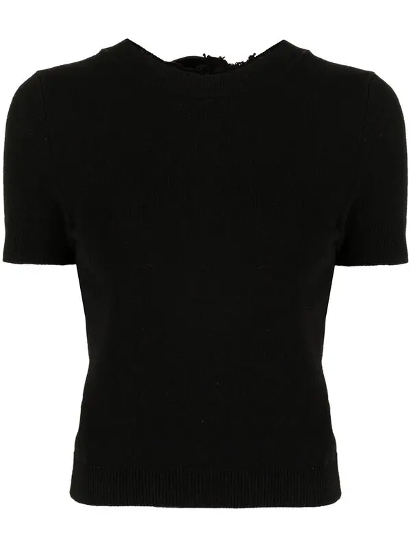 Cecilie Bahnsen Ruffle-trim T-shirt