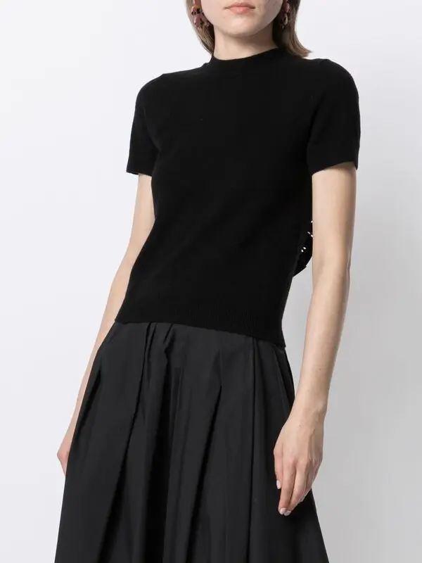 Cecilie Bahnsen Ruffle-trim T-shirt