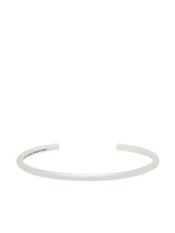 Le Gramme 15g Brushed Bangle Bracelet - Silver