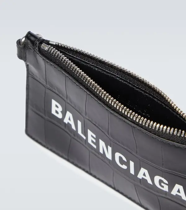 Balenciaga Cash Card Case On Keyring