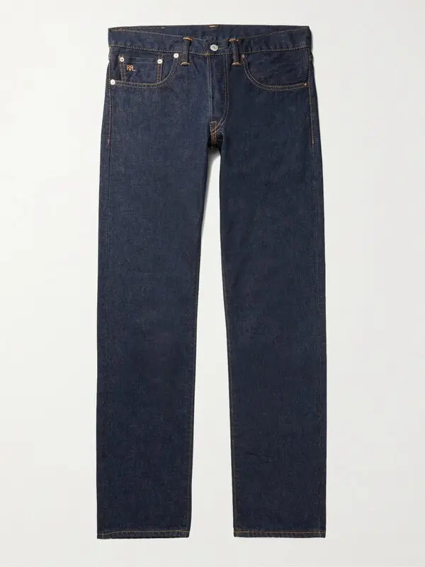 Ralph Lauren Straight-leg Selvedge Denim Jeans - Blue