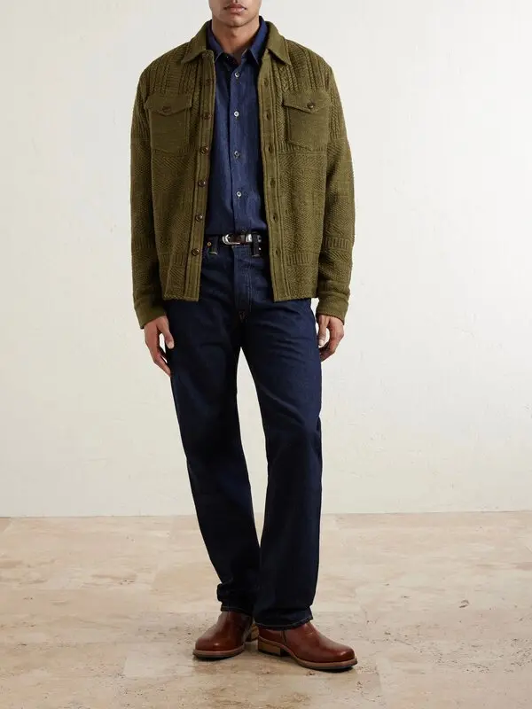 Ralph Lauren Straight-leg Selvedge Denim Jeans - Blue