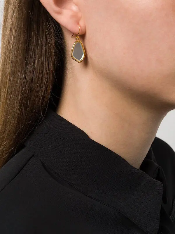 AURÉLIE BIDERMANN Ciottolo Earrings - Gold