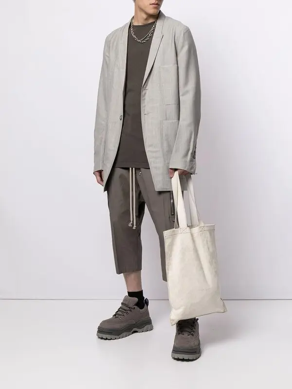 Rick Owens Single-breasted Wool Blazer