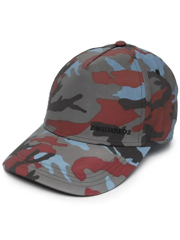 Dsquared2 Camouflage-print Baseball Cap