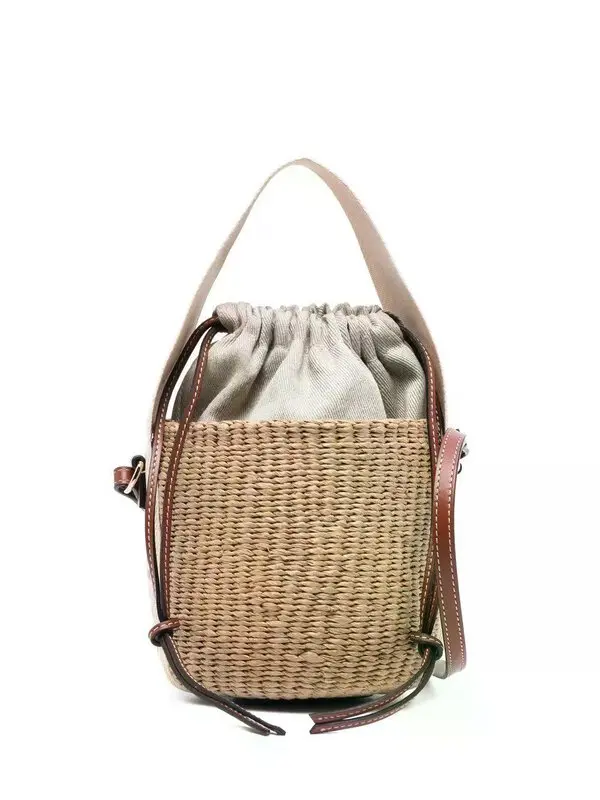 Chloé Small Woody Bucket Bag - Neutrals