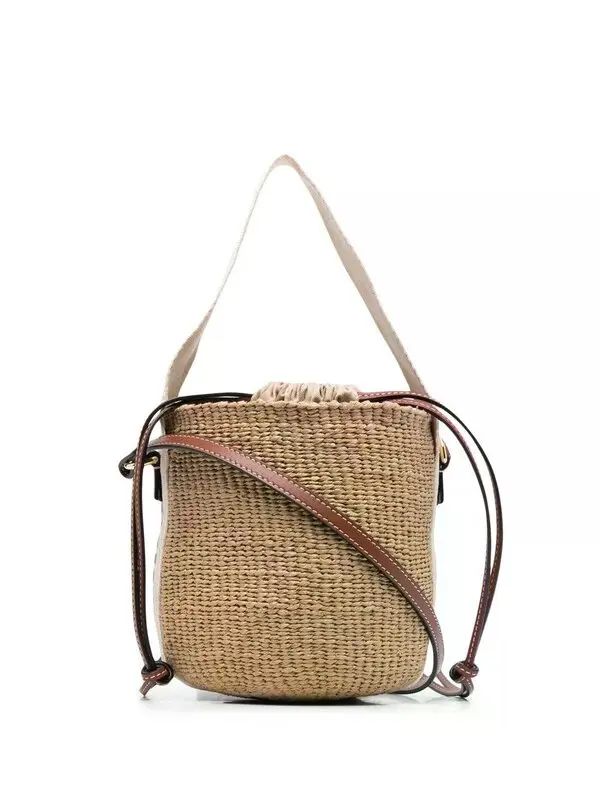 Chloé Small Woody Bucket Bag - Neutrals