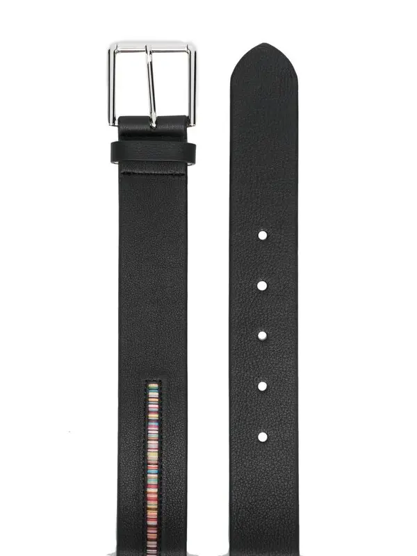 Paul Smith Artist-stripe Leather Belt