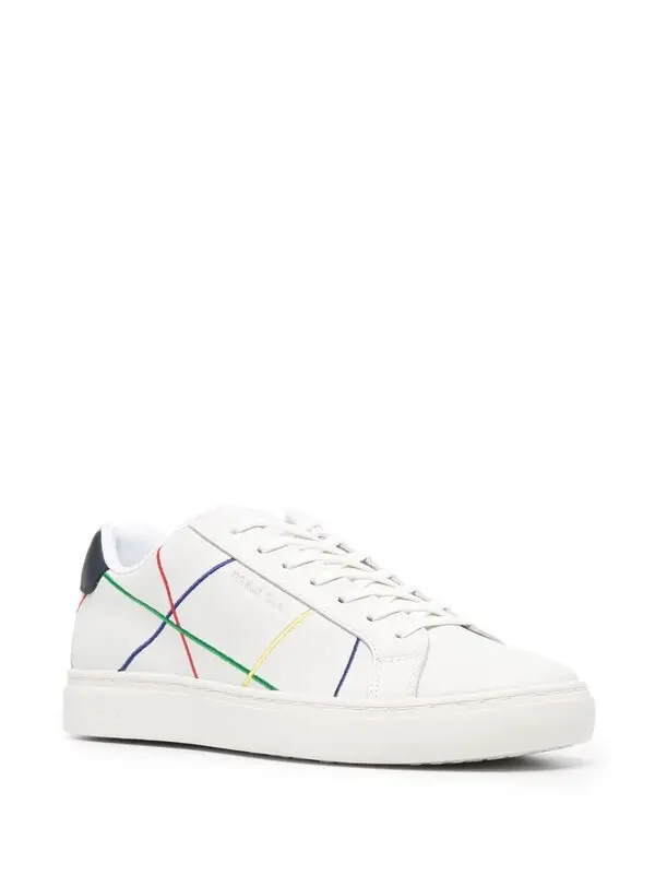 Paul Smith Colour-block Low-top Sneakers - White