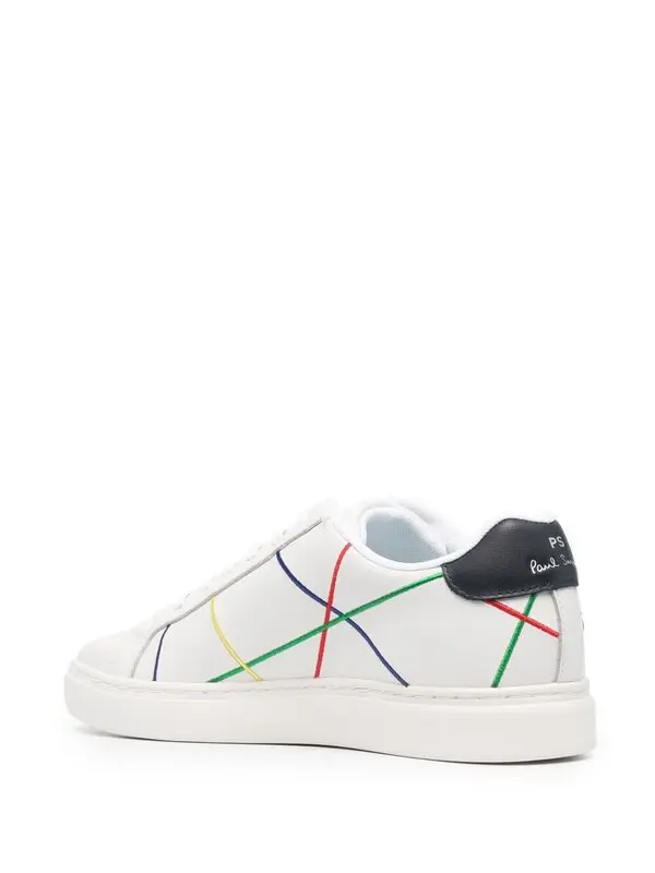 Paul Smith Colour-block Low-top Sneakers - White