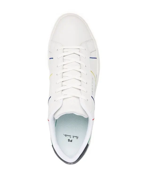 Paul Smith Colour-block Low-top Sneakers - White