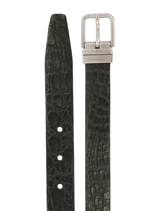 Dolce & Gabbana Buckled Leather Belt