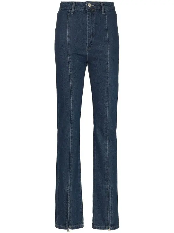 Remain Birger Christensen Jada Zip-ankle Flared Jeans