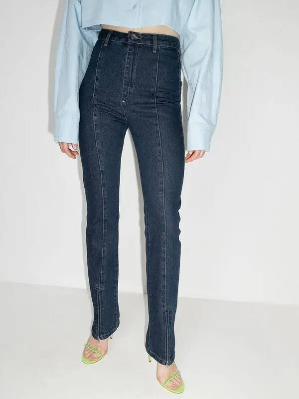 Remain Birger Christensen Jada Zip-ankle Flared Jeans