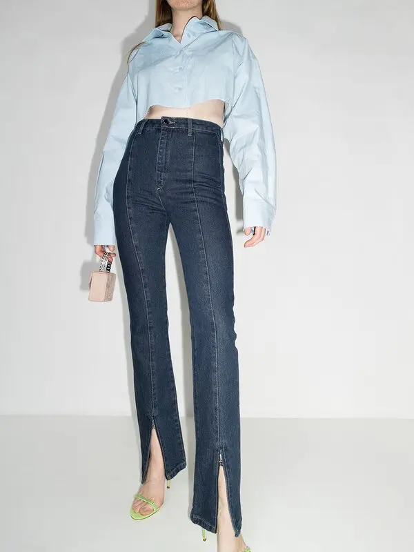 Remain Birger Christensen Jada Zip-ankle Flared Jeans