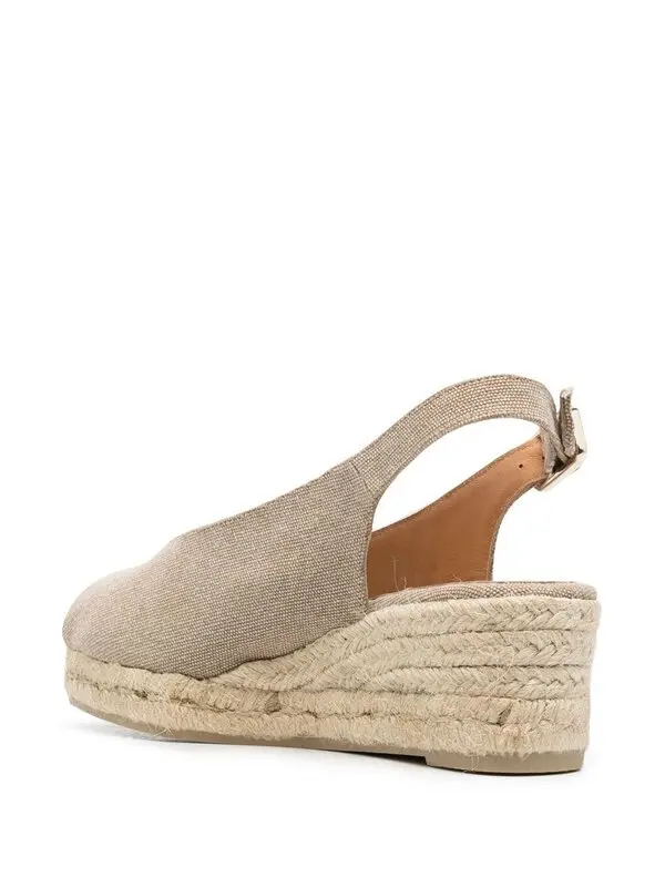 CastaÑer Dosalia Wedge Espadrilles - Neutrals