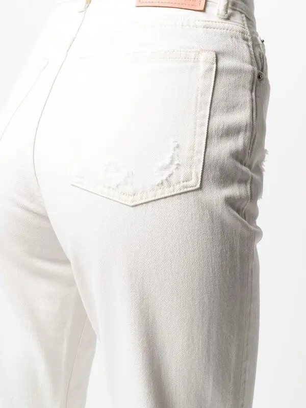 Acne Studios Mece Cropped Straight-leg Jeans