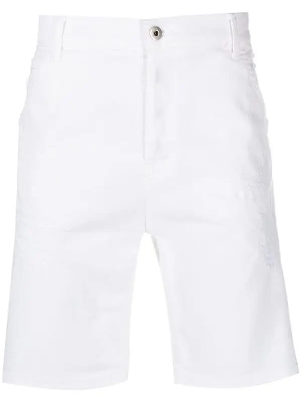DONDUP Distressed Bermuda Shorts