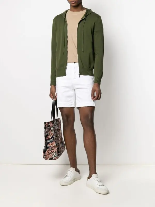 DONDUP Distressed Bermuda Shorts