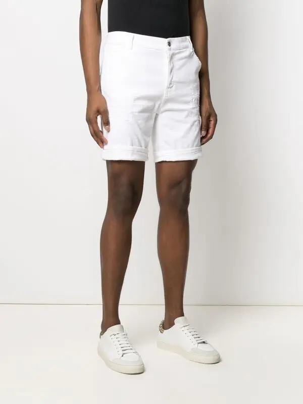 DONDUP Distressed Bermuda Shorts