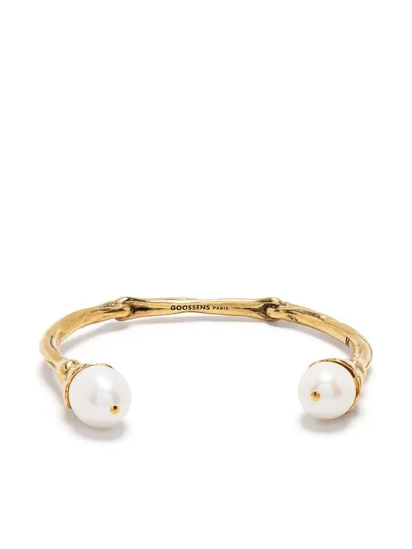 GOOSSENS Talisman Cabochon Cuff Bracelet - Gold
