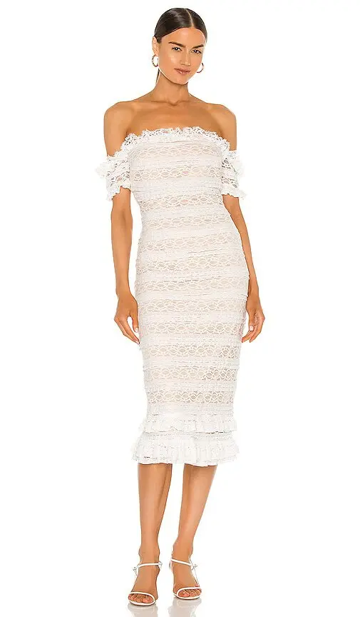 Likely Milaro Dress - Ivory