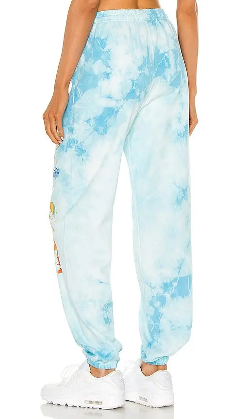 BY SAMII RYAN Raining Care Bears Tie-dye Sweatpants