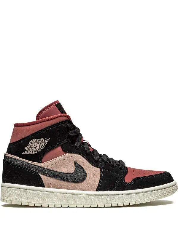 JORDAN Air 1 Mid Sneakers - Black